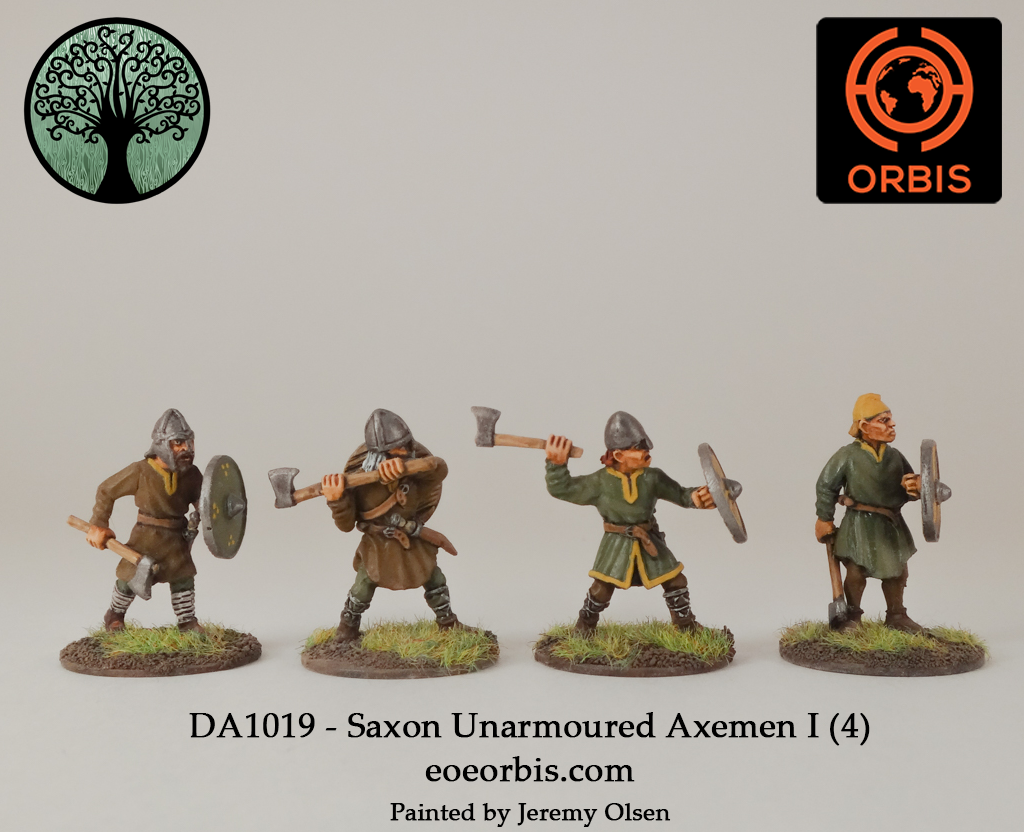 DA1019 - Saxon Unarmoured Axemen I (4) – EOE Orbis