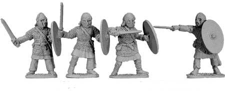 IA1215 - Late Roman Armoured Swordsmen (4) – EOE Orbis